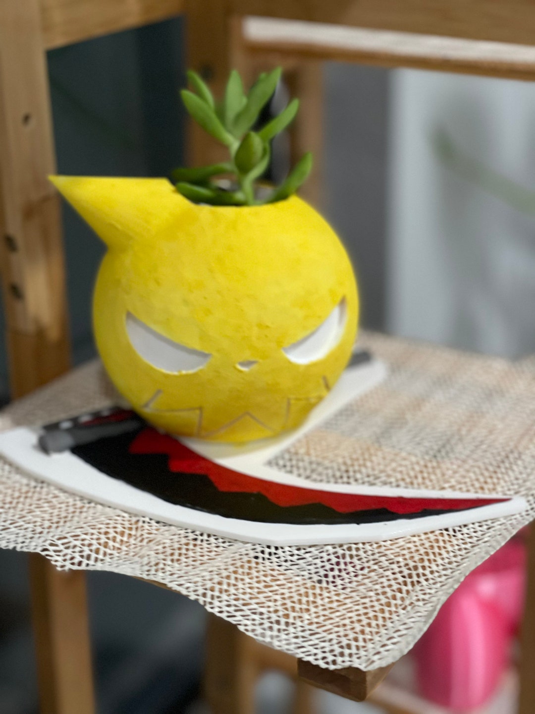 Anime Pot Plant Custom Succulent Stand Indoor Inches Tall - Etsy