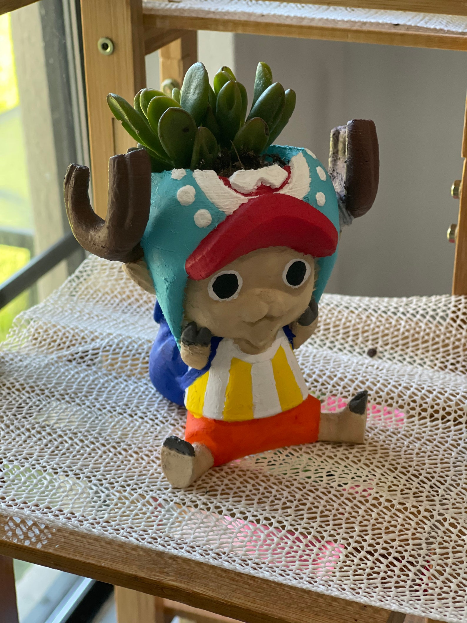 Anime Piece Character Pot Plant Custom Succulent Stand Indoor - Etsy