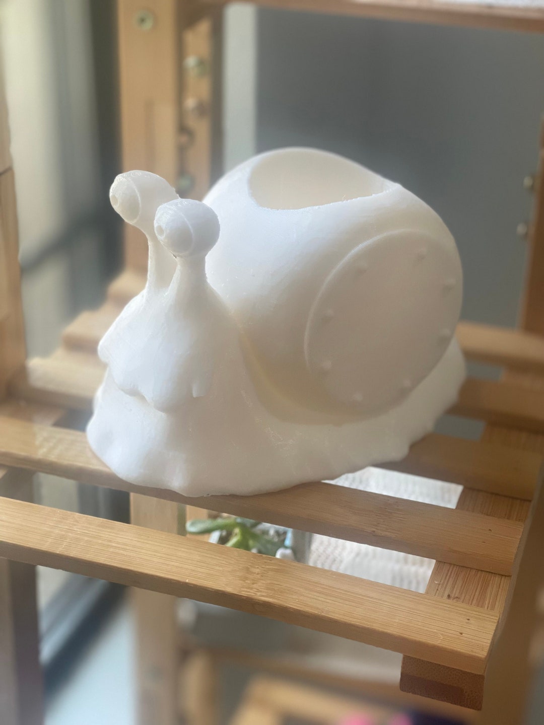 Create Your Own Snail Pot Plant Custom Succulent Stand Indoor Inches ...