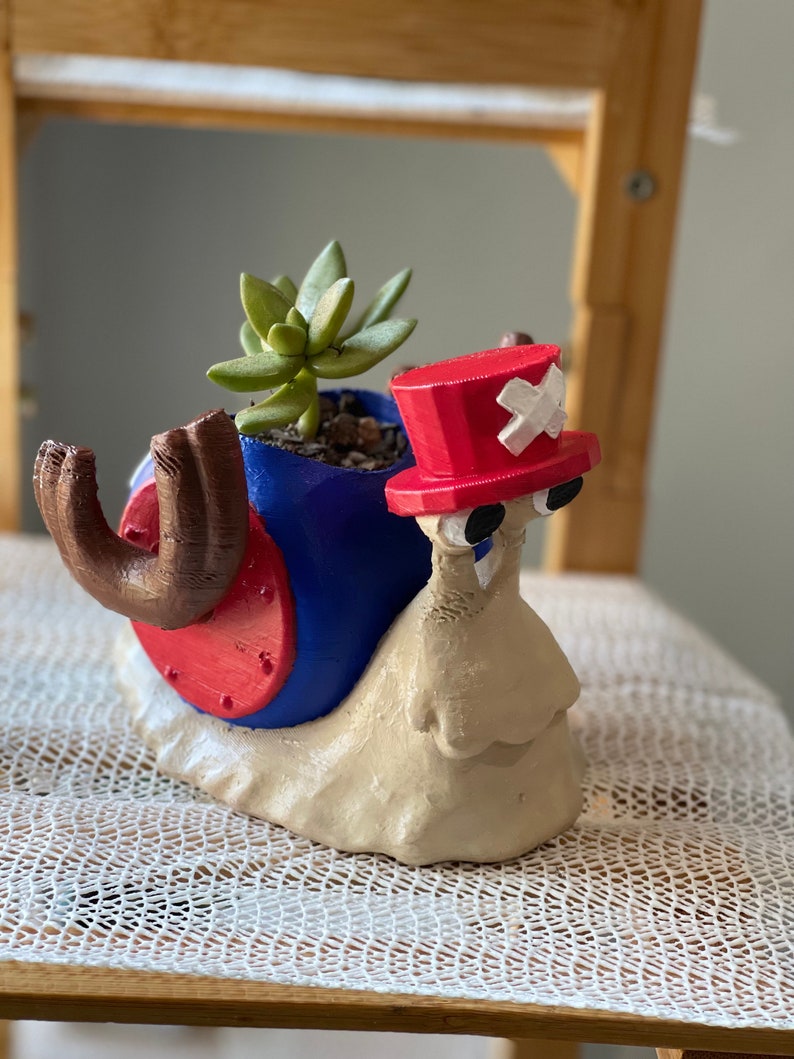 Snail 2 Pot Plant Custom Succulent Stand Indoor Inches Tall - Etsy