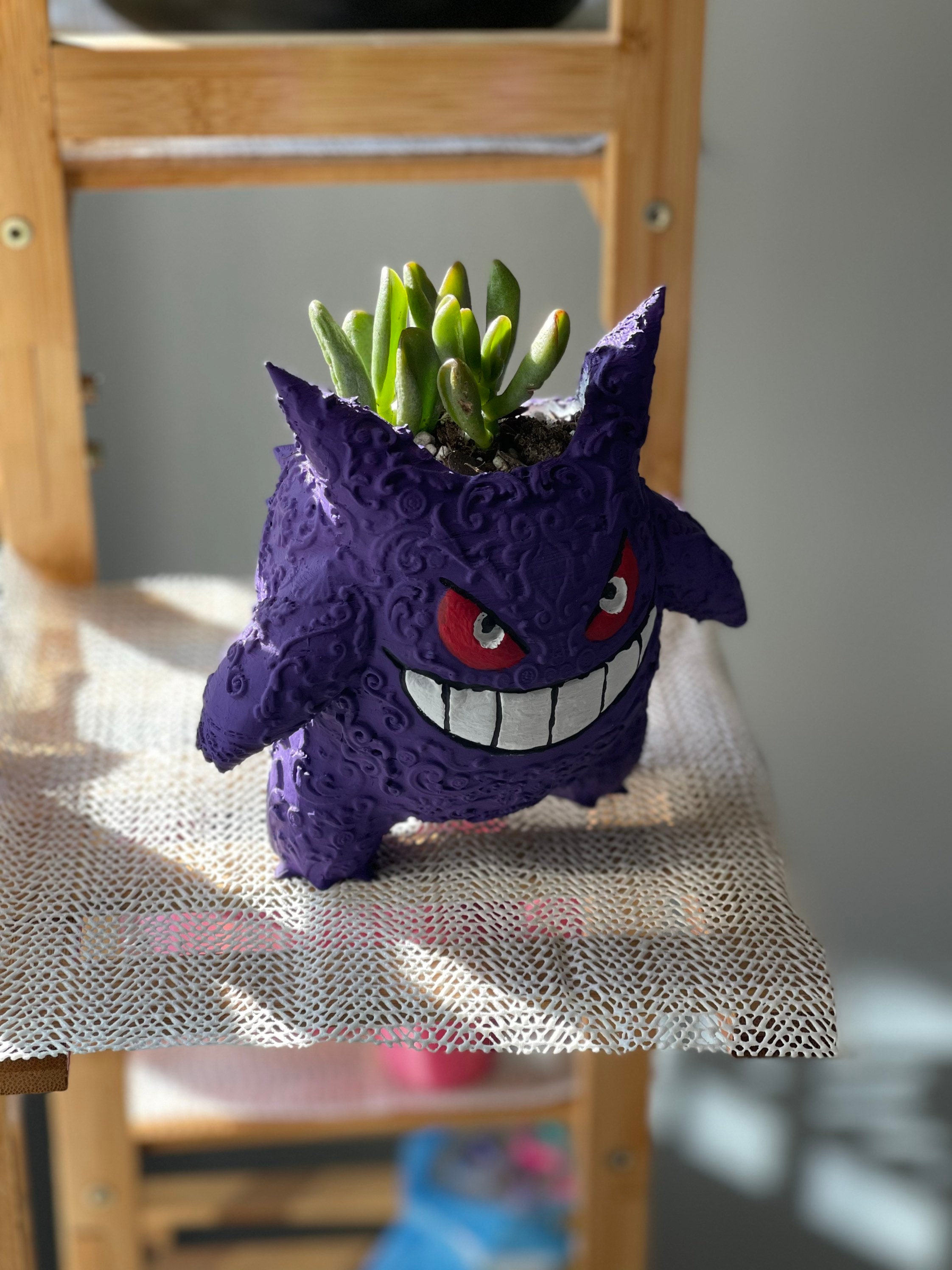 Gen Pot Fan Pot Plant Custom Succulent Stand Indoor Inches Tall - Etsy