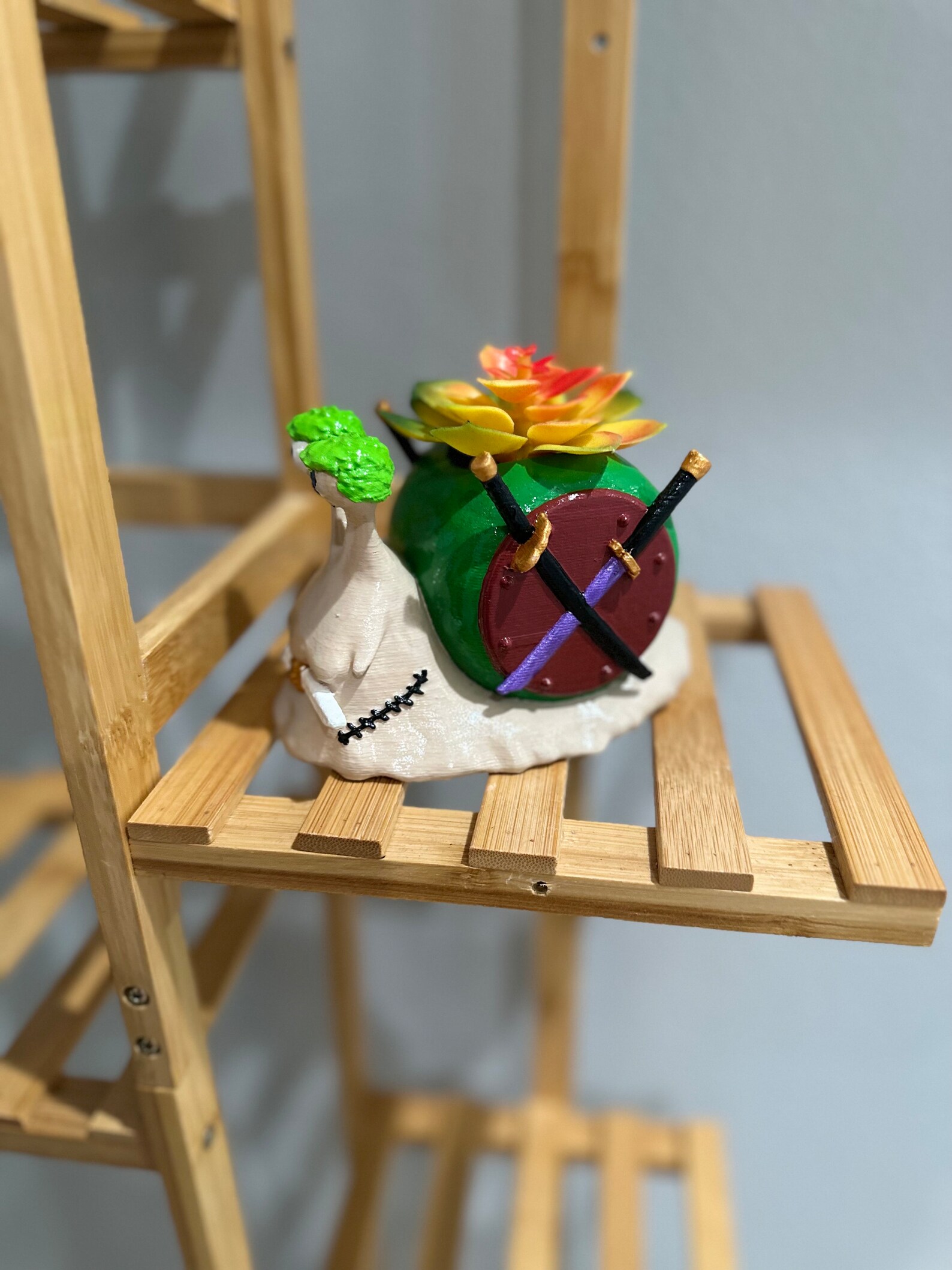 Snail 3 Pot Plant Custom Succulent Stand Indoor Inches Tall - Etsy