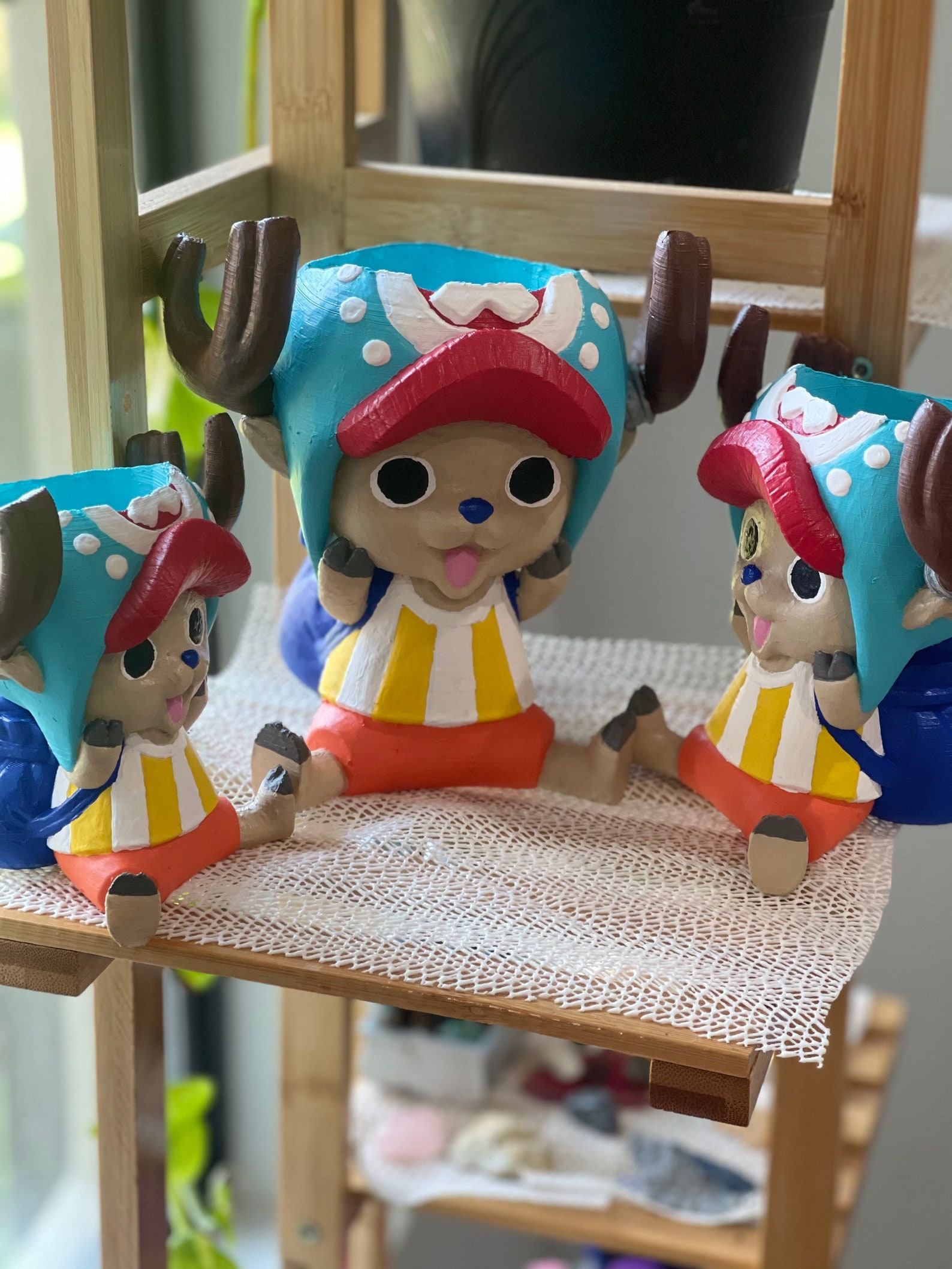 Anime Piece Character Pot Plant Custom Succulent Stand Indoor Inches ...