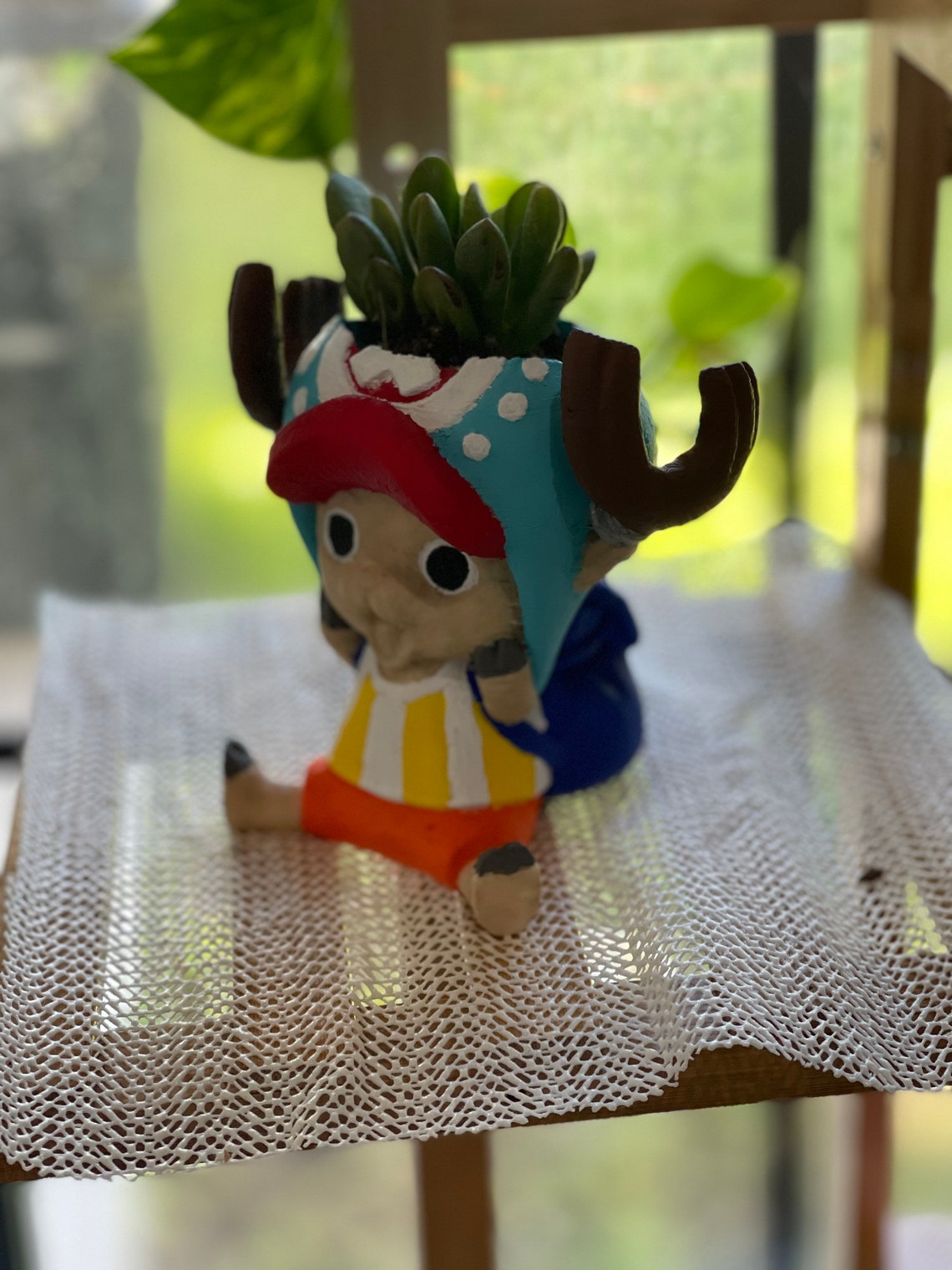 Anime Piece Character Pot Plant Custom Succulent Stand Indoor - Etsy