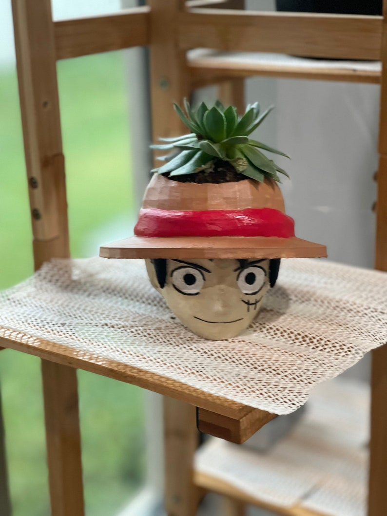 Anime L Head Pot Plant Custom Succulent Stand Indoor Inches Tall - Etsy