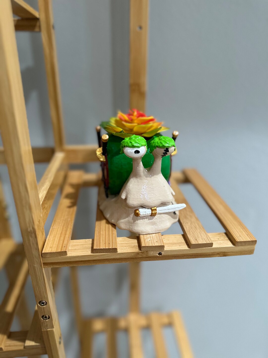 Snail 3 Pot Plant Custom Succulent Stand Indoor Inches Tall - Etsy