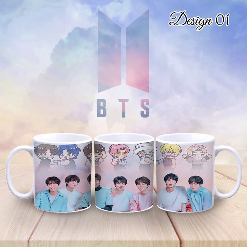 BTS Band Mug / Bangtan Boys/ South Korean Music Band Attractive Mug ...