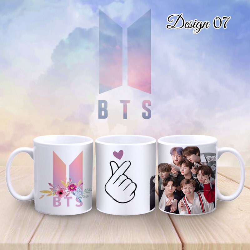 BTS Band Mug / Bangtan Boys/ South Korean Music Band Attractive Mug ...
