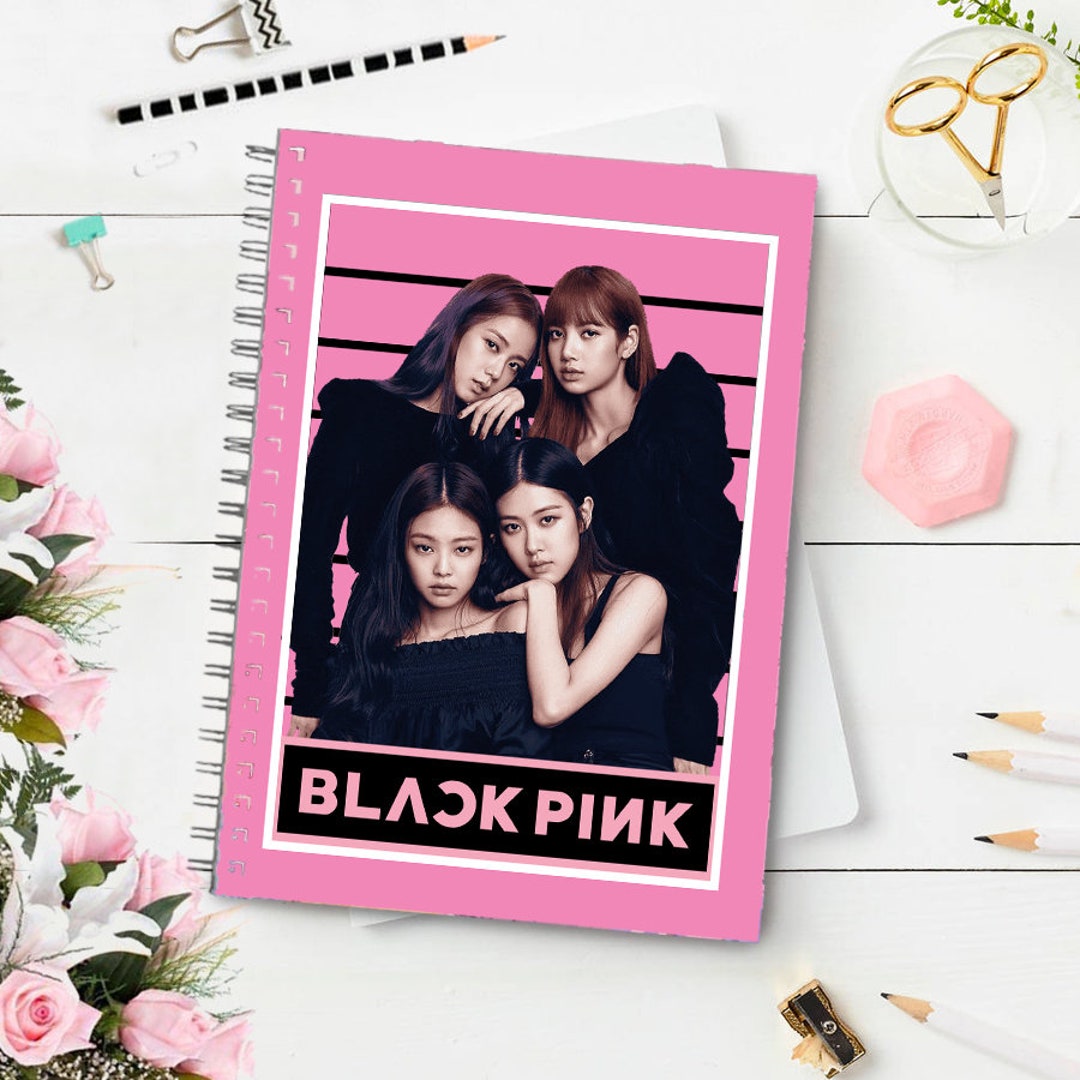Blackpink Notebook, Kpop Girls Band A5 Size Notebook, Blinks Fan. Kpop ...