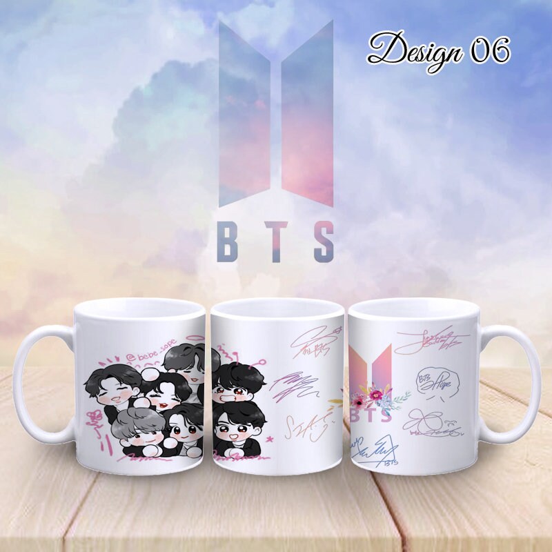 BTS Band Mug / Bangtan Boys/ South Korean Music Band Attractive Mug ...