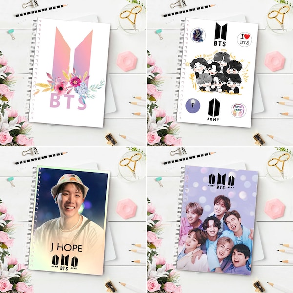 Bts Notebook - Etsy