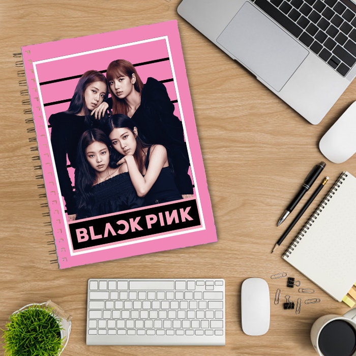 Blackpink Notebook, Kpop Girls Band A5 Size Notebook, Blinks Fan. Kpop ...