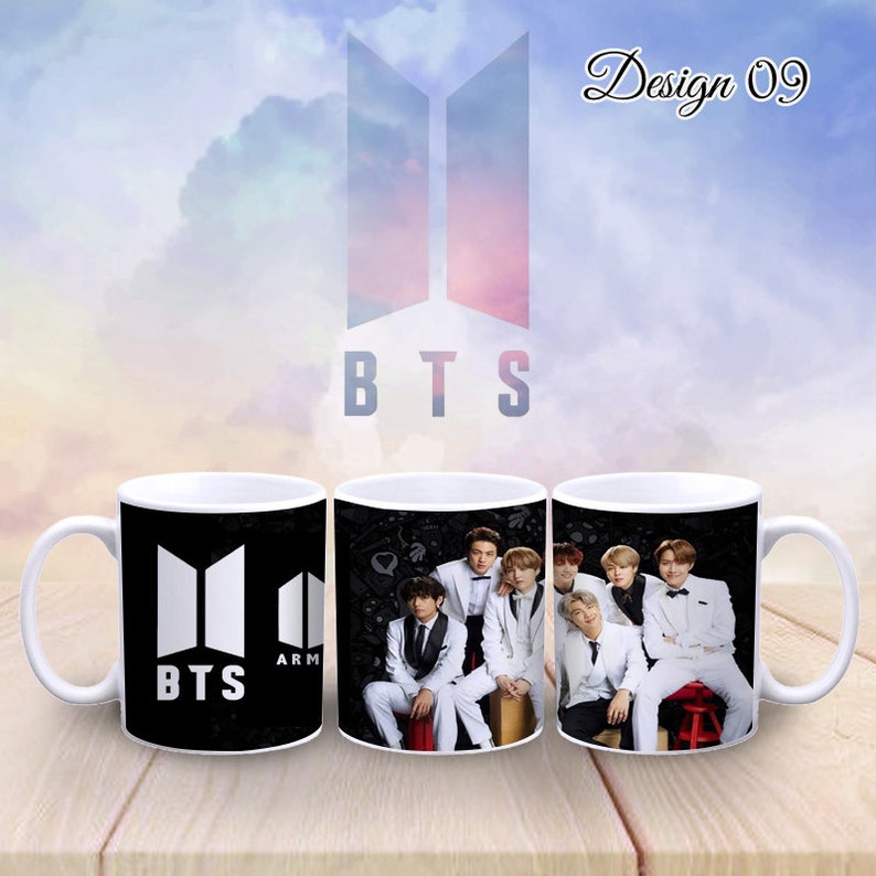 BTS Band Mug / Bangtan Boys/ South Korean Music Band Attractive Mug ...