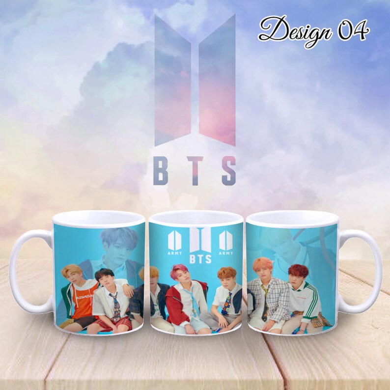 BTS Band Mug / Bangtan Boys/ South Korean Music Band Attractive Mug ...
