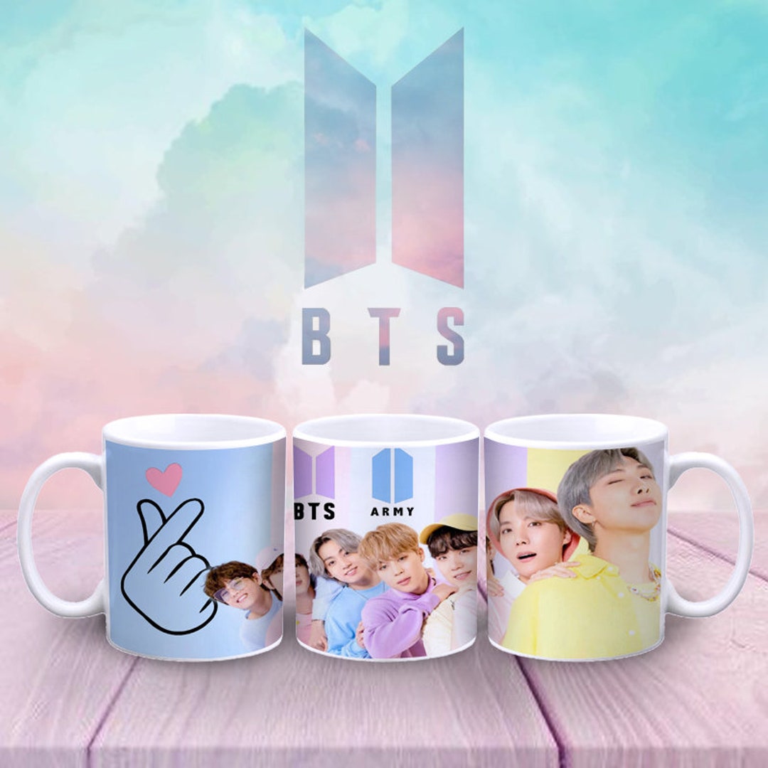 BTS Kpop Band Mug. Kpop Gift Ideas. Kpop Ceramic Mug. - Etsy UK
