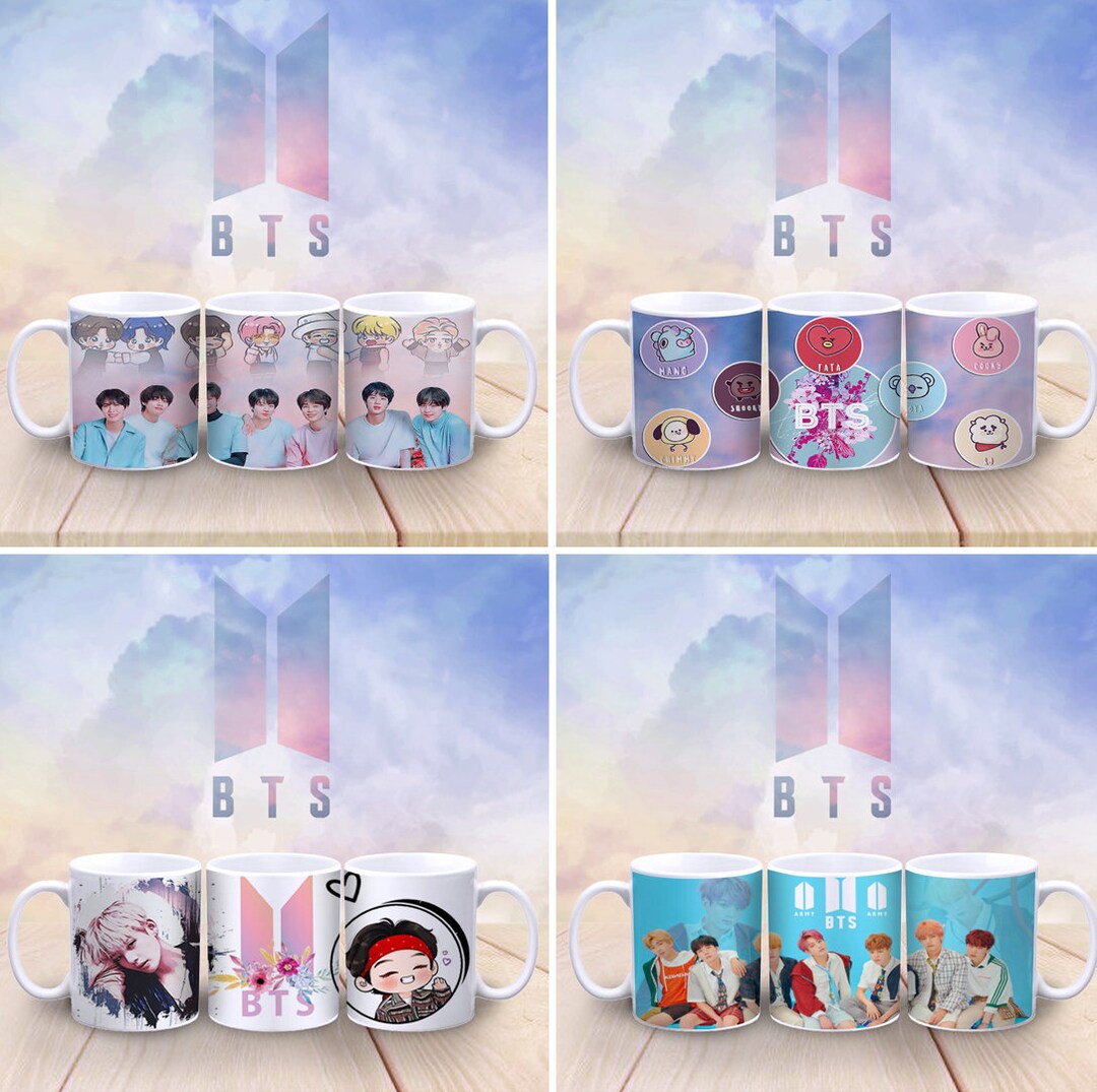BTS Band Mug / Bangtan Boys/ South Korean Music Band Attractive Mug ...