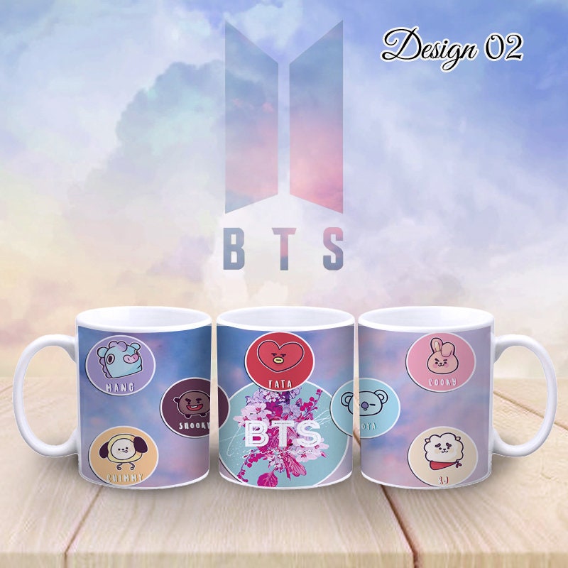 BTS Band Mug / Bangtan Boys/ South Korean Music Band Attractive Mug ...