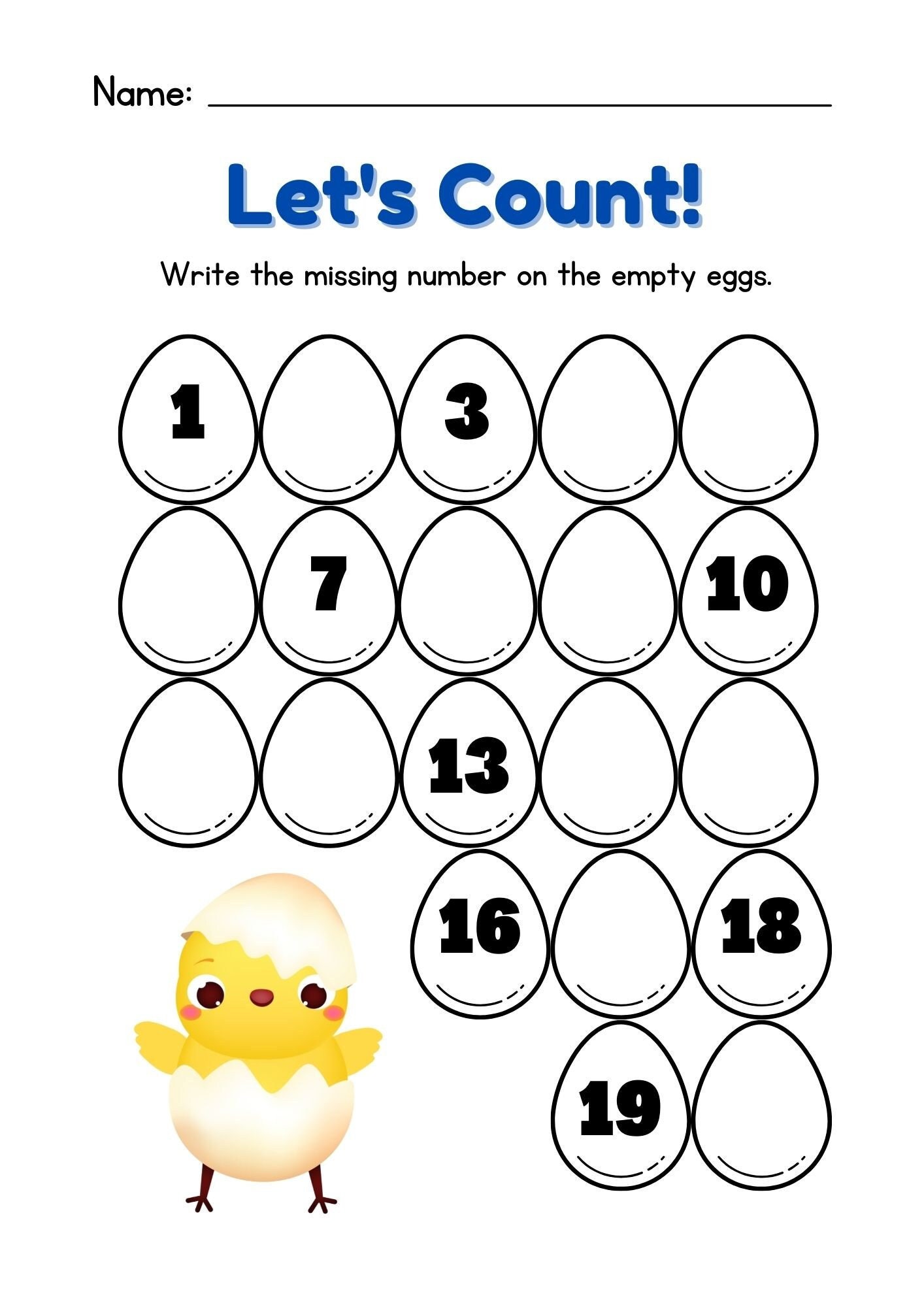 Contar del 1 al 100 Hoja de trabajo de contar para escuela - Etsy España