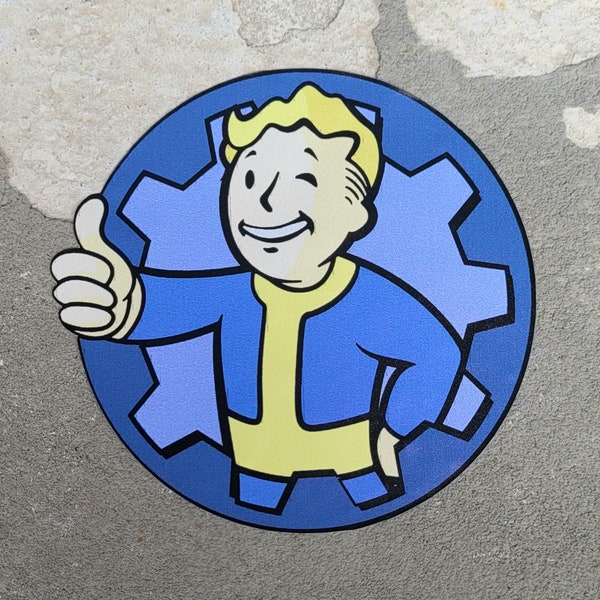 Fallout Vault Boy Thumbs Up - Etsy