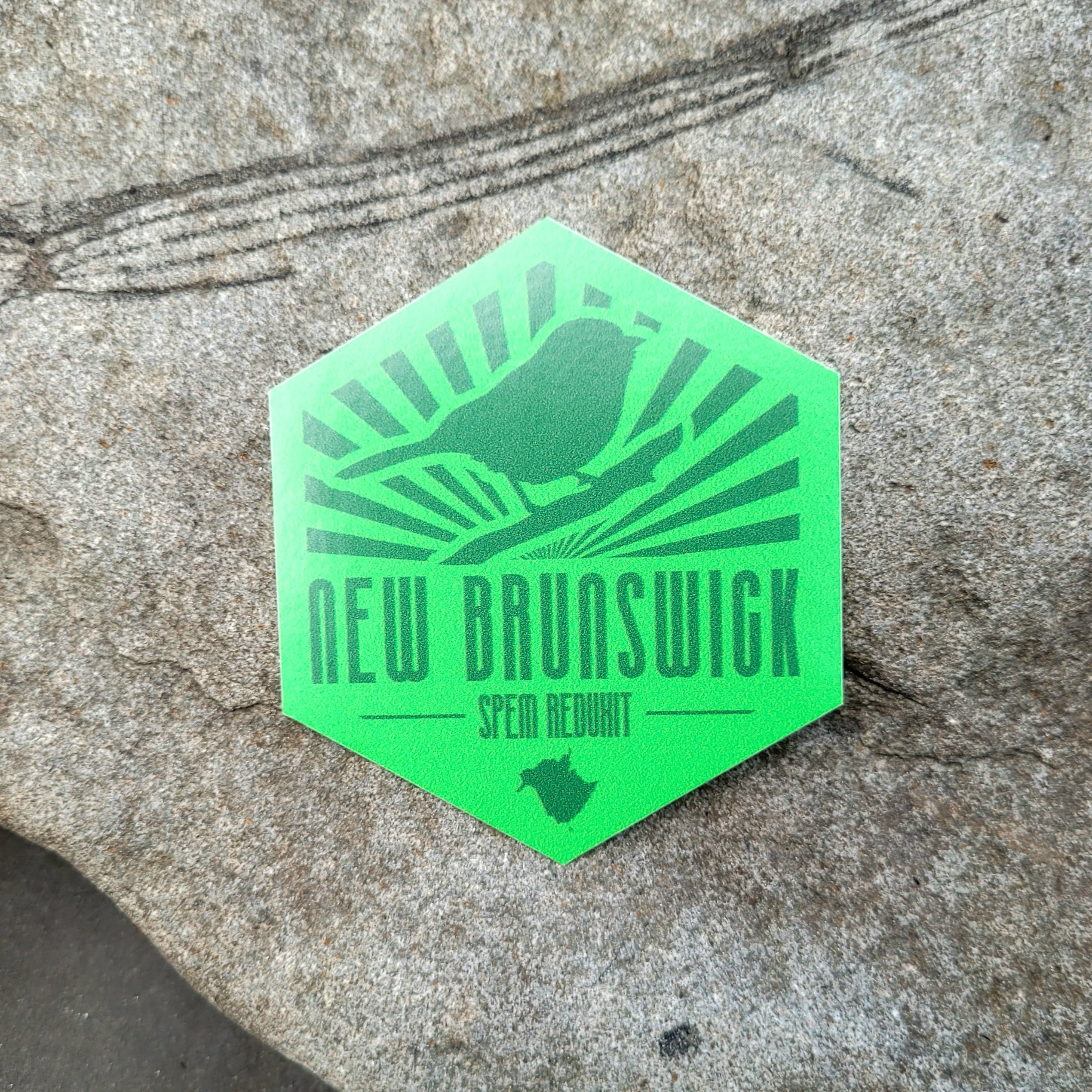 New Brunswick Vinyl Sticker - Etsy