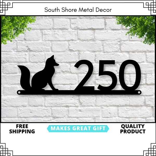 Fox Metal Signs - Etsy