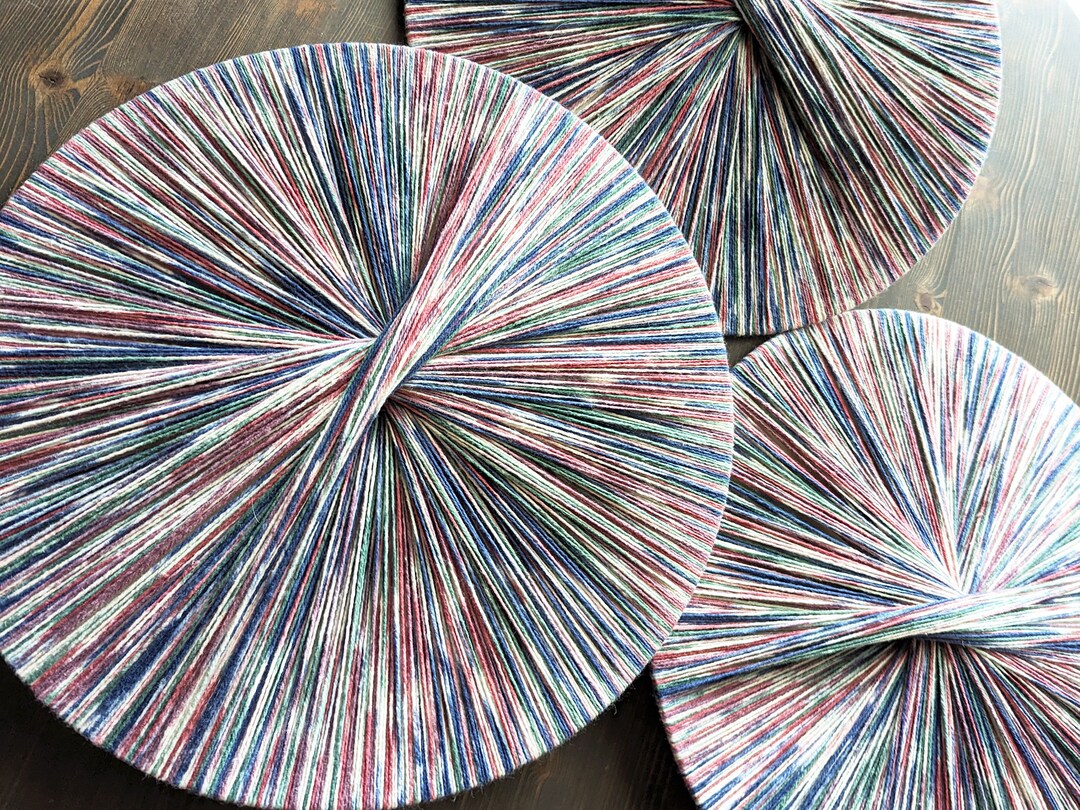 Yarn Wall Decor Trio - String Art Set - Cozy Home Decor - Yarn Wall Art ...