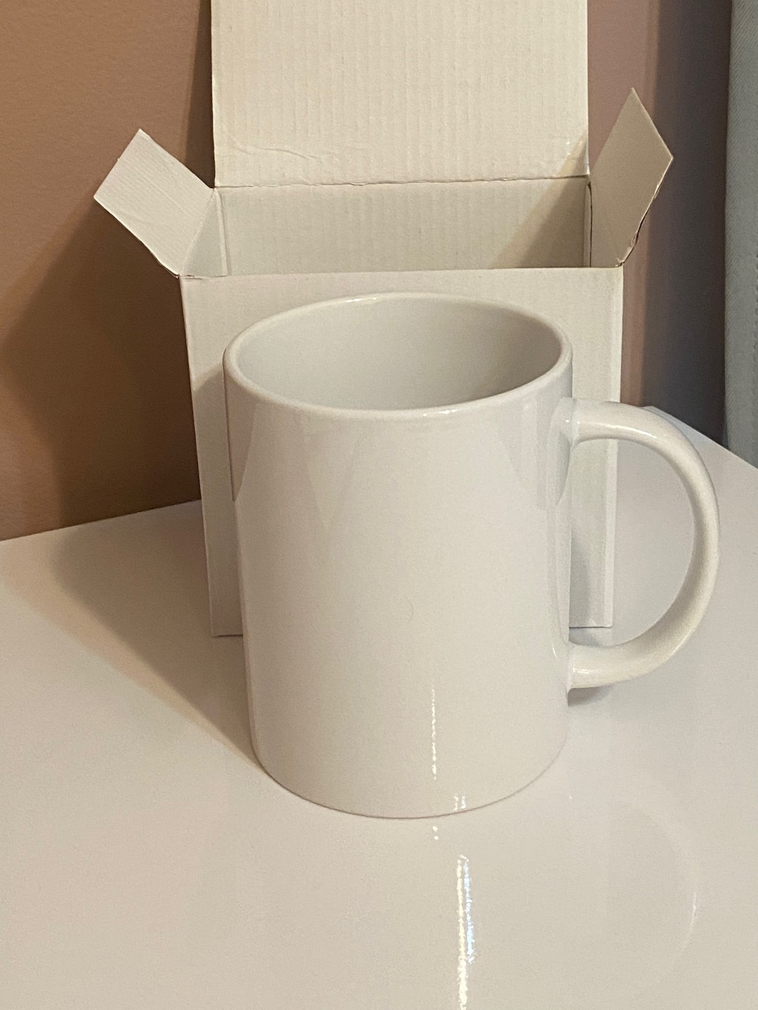 Blank 15 Oz White Sublimation Mugs for Crafters Ceramic - Etsy Canada