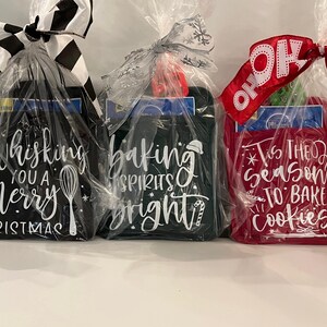 Christmas Hot Pad Gift Set, Cookie Mix & Spatula or Whisk Bundle ...