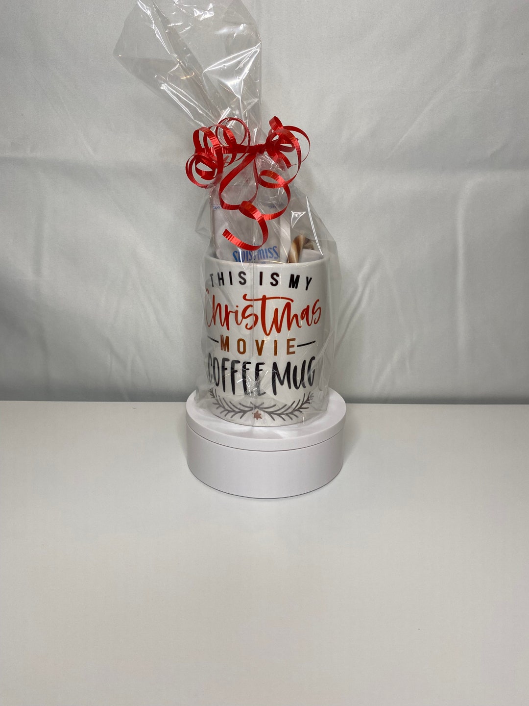 Festive Christmas Mug Set With Swiss Miss Hot Chocolate With - Etsy