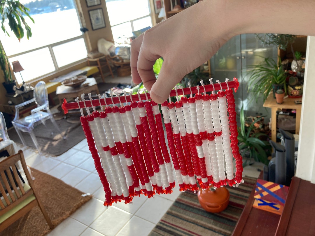 Handmade Beaded Wall Hanging - Etsy