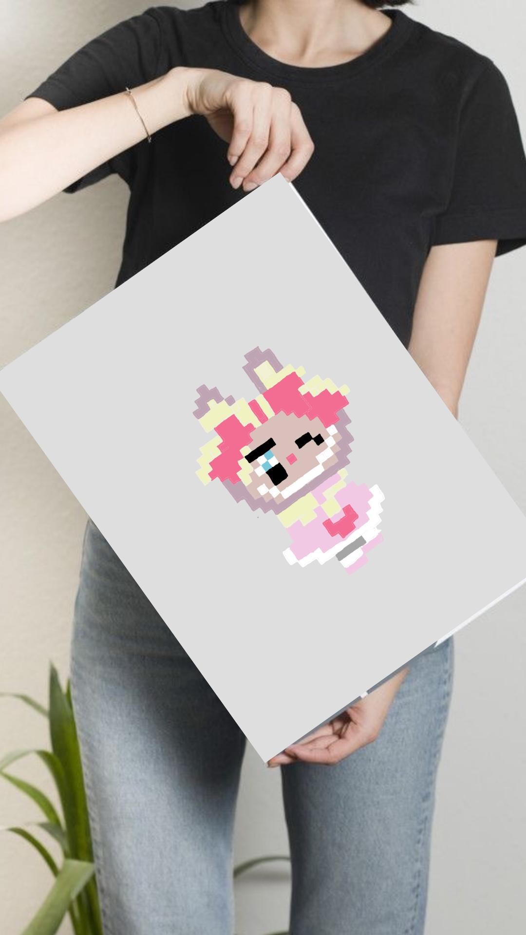 Set of 5 Colorful Labubu Cross Stitch Patterns – Kawaii Cartoon ...