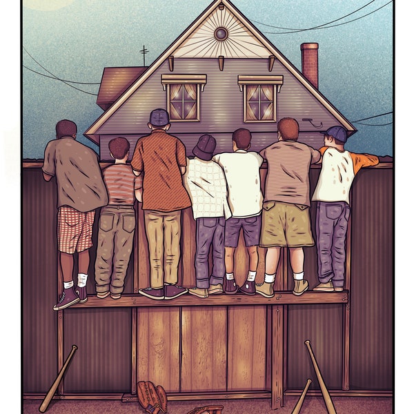 The Sandlot Wall Art - Etsy