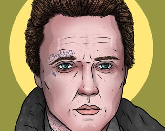 Christopher Walken Welcome - Etsy