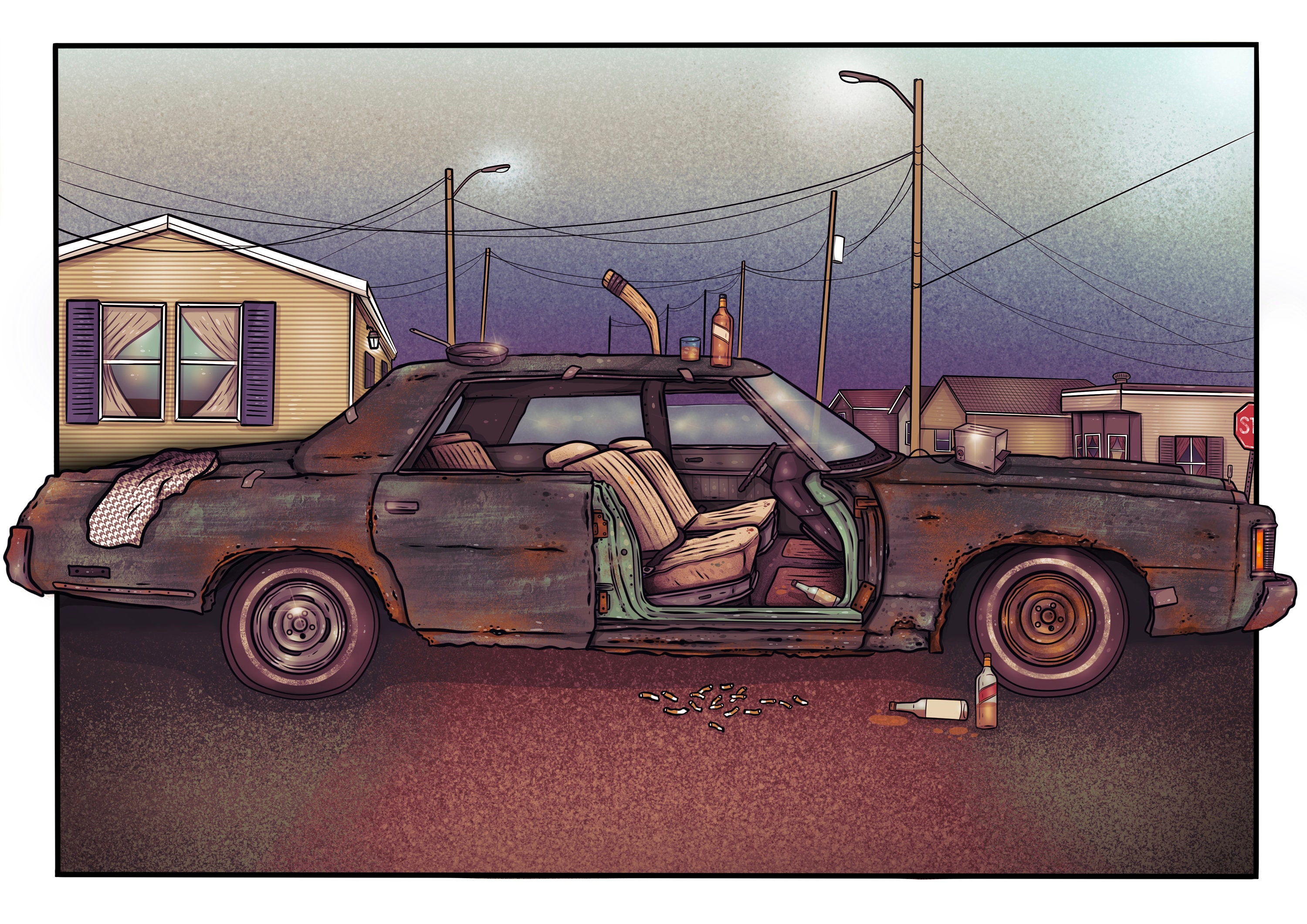 Trailer Park Boys Ricky Car