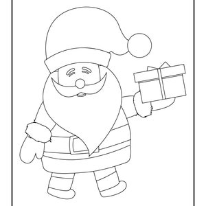 Christmas Coloring Pages - Etsy
