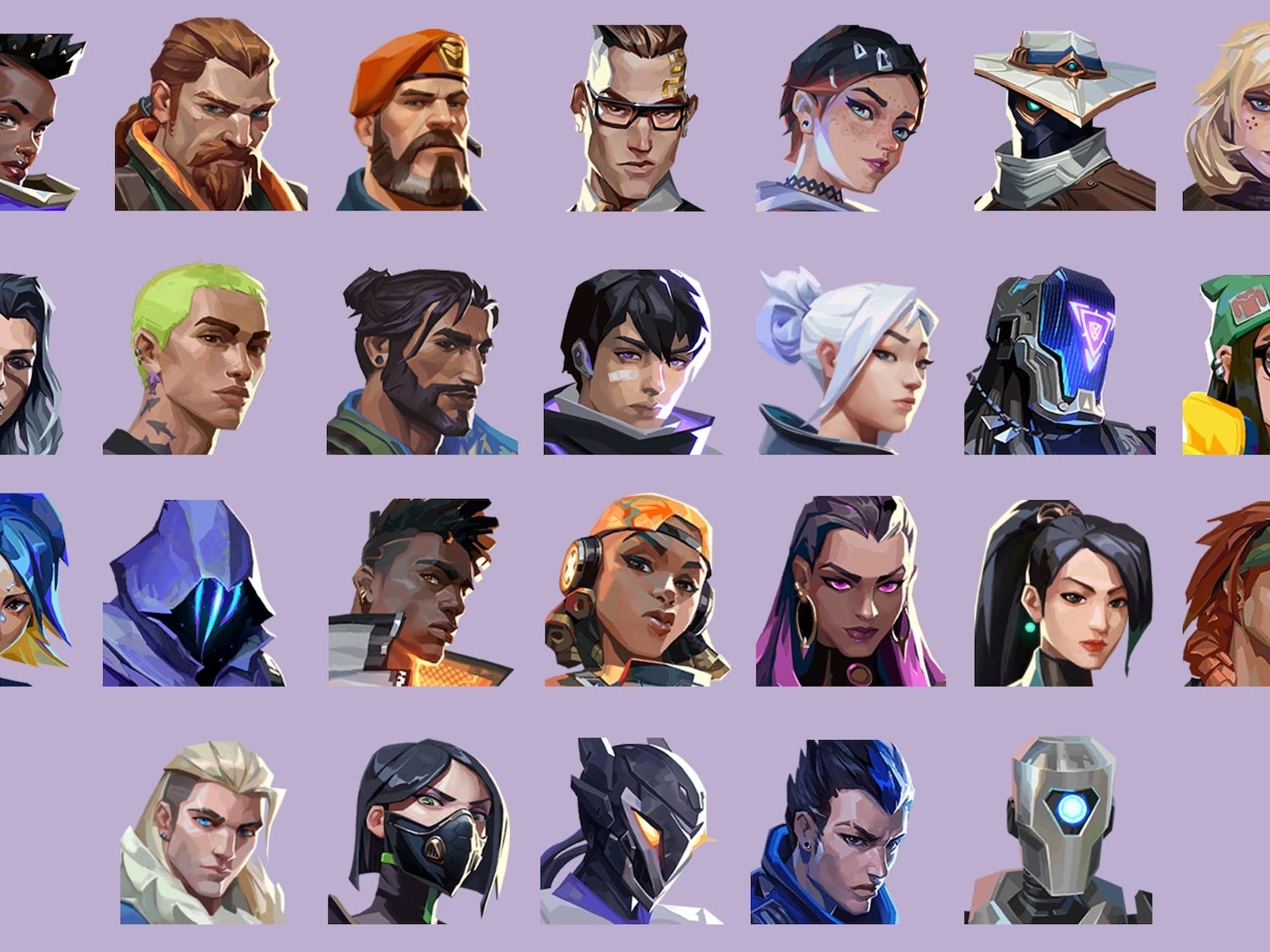 Valorant Agent Icons - Clear Background PNG All 27 Agents - Great for Tiktoks/youtube/content ...