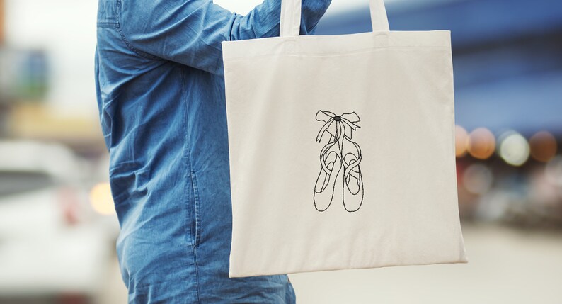 Pointe Shoe Machine Embroidery Design. 5 Sizes. Ballet - Etsy