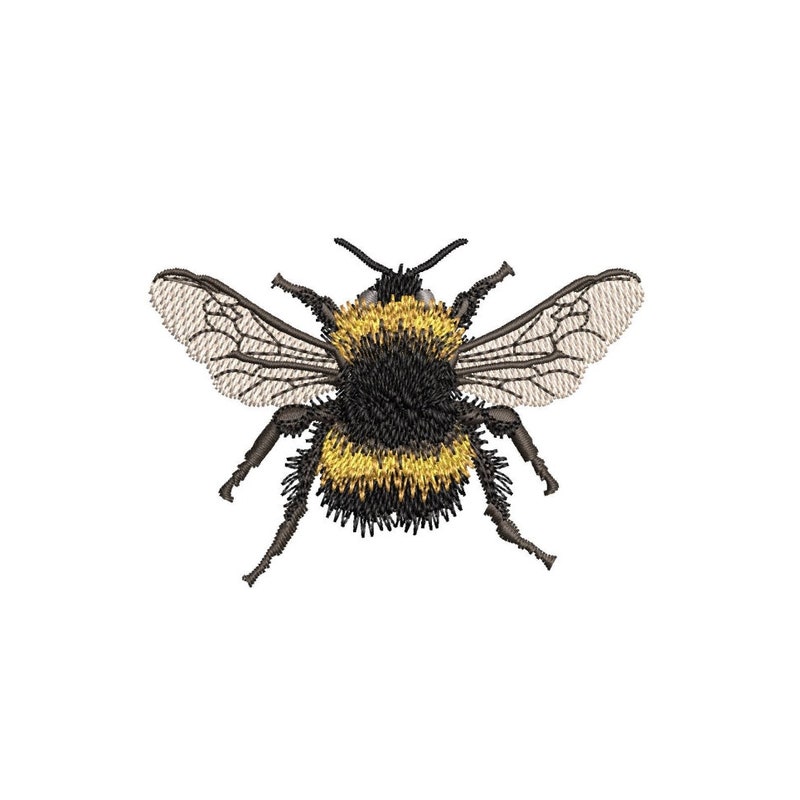 Bee Embroidery - Etsy