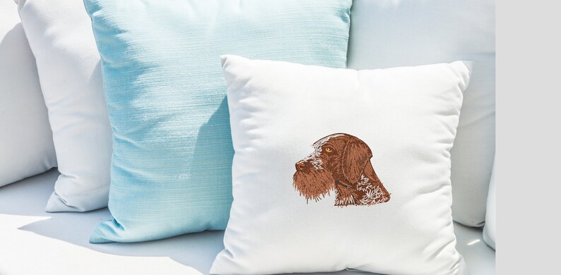 Dog Machine Embroidery Design. 4 Sizes. Pudelpointer - Etsy