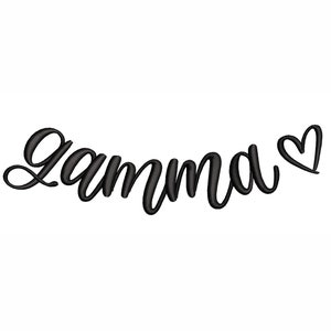 Gamma Curved Machine Embroidery Design. 4 Sizes. Gamma Collar ...