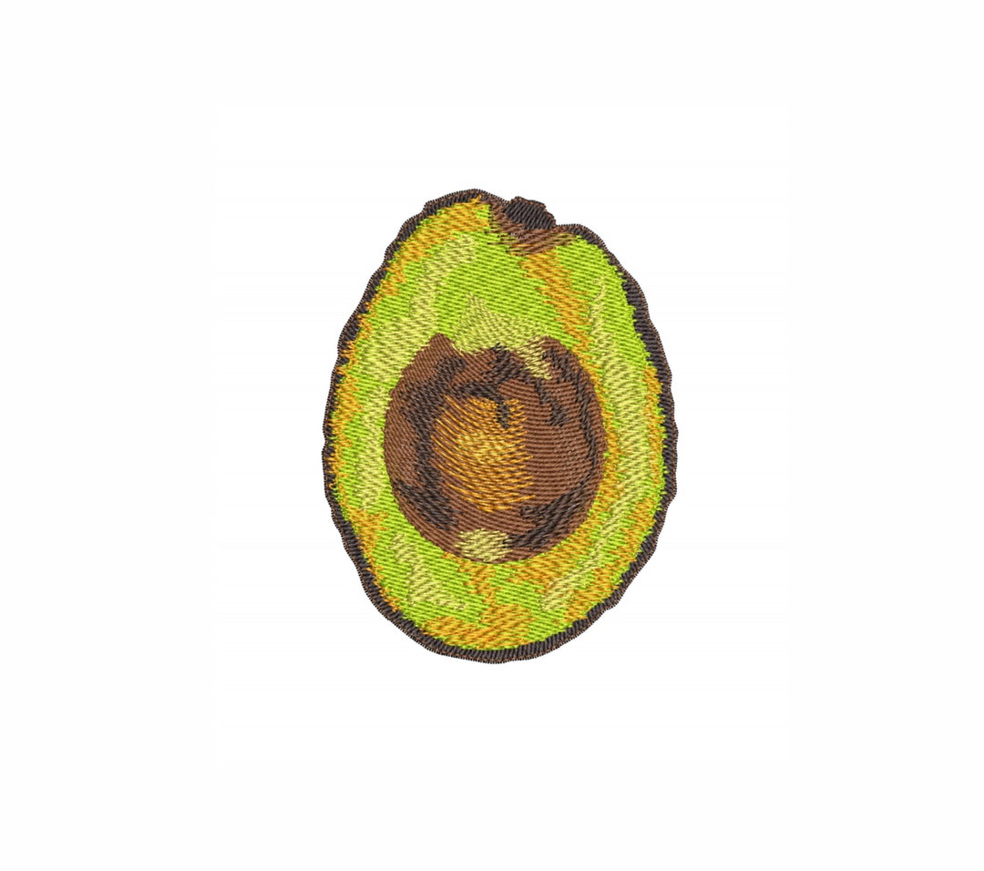 Avocado Machine Embroidery Design. 4 Sizes. Berry Embroidery Design - Etsy