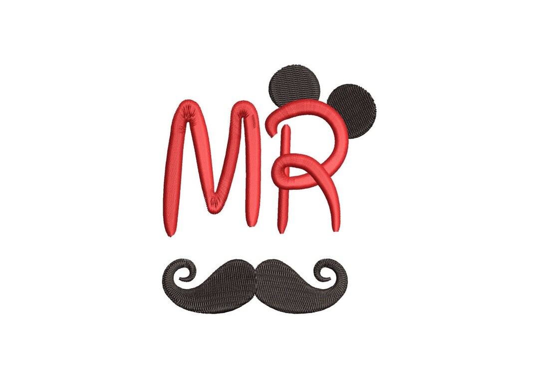 Mr. Machine Embroidery Design. 4 Sizes. Mister Embroidery Design - Etsy