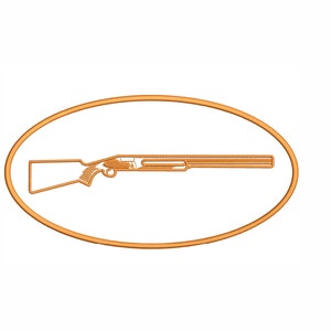 Hunting Weapon Machine Embroidery Design. 8 Sizes. Hunt Embroidery ...