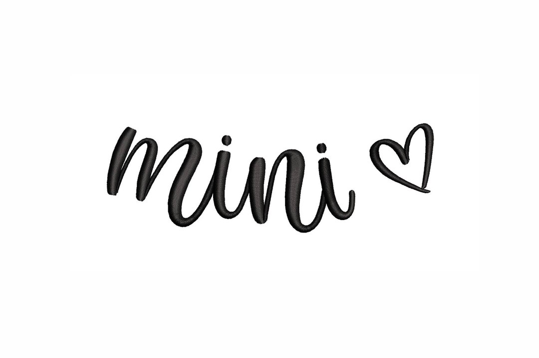 Curved Mini Machine Embroidery Design. 5 Sizes. Mini Collar Embroidery ...