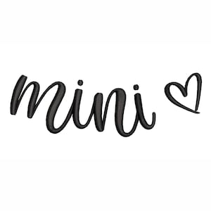 Curved Mini Machine Embroidery Design. 5 Sizes. Mini Collar Embroidery ...