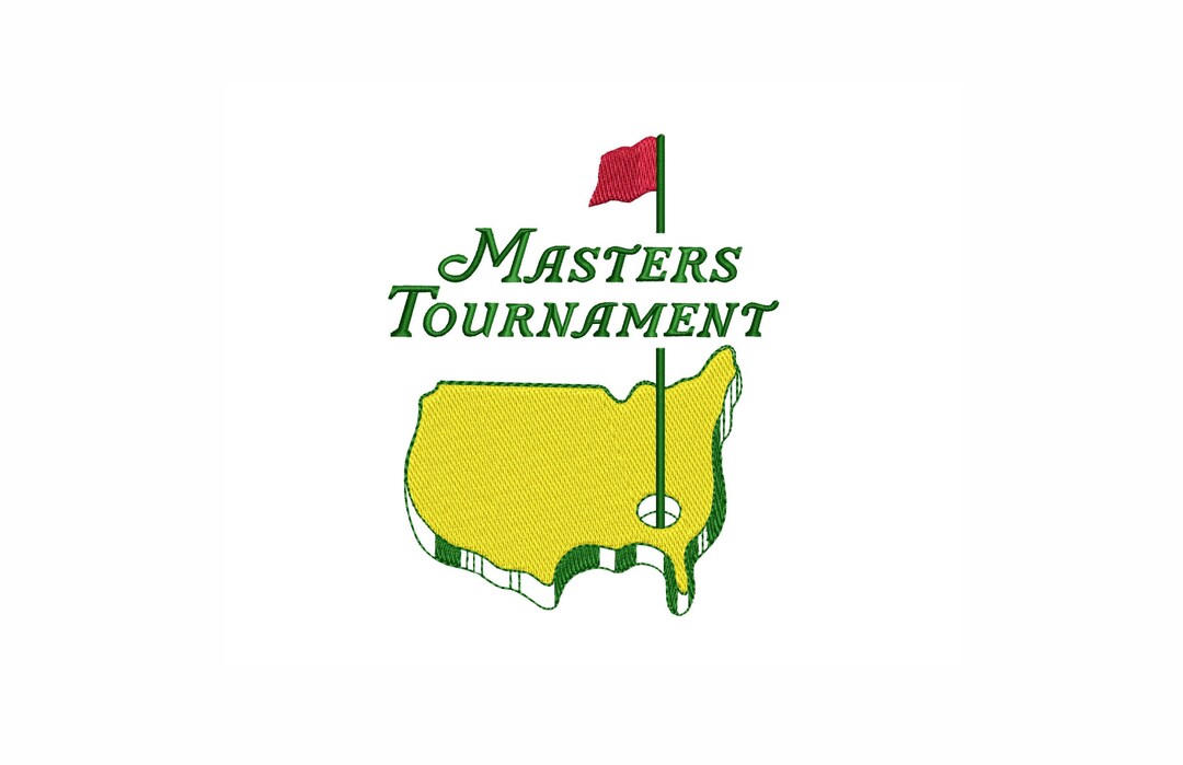 Masters Golf Party Machine Embroidery Design. 3 Sizes. Masters Party ...