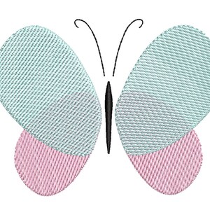 Butterfly Machine Embroidery Design. 4 Sizes. Insect Embroidery Design ...