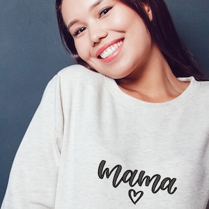 Mama Machine Embroidery Design. 4 Sizes. Mother Embroidery Design - Etsy