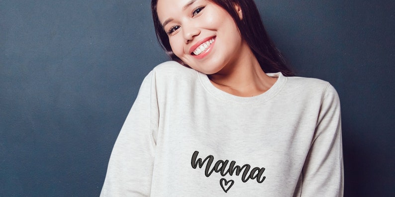 Mama Machine Embroidery Design. 4 Sizes. Mother Embroidery Design - Etsy