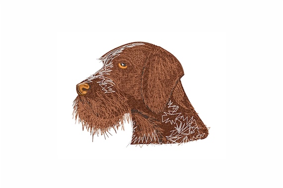 Dog Machine Embroidery Design. 4 Sizes. Pudelpointer - Etsy